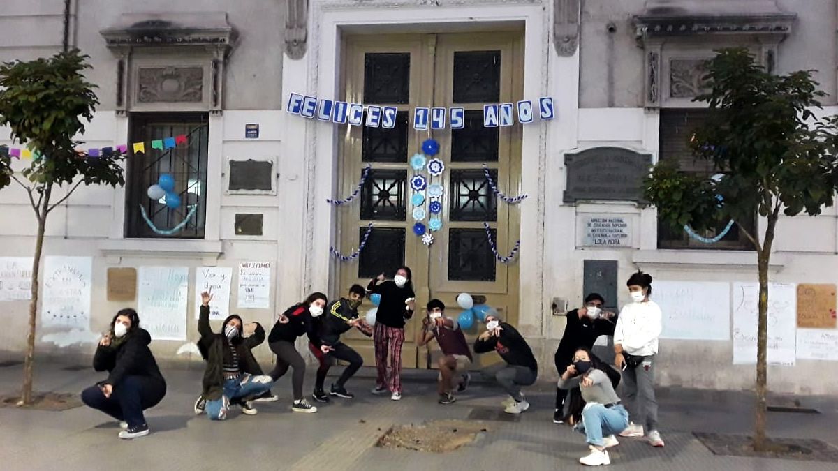 La Escuela Normal celebró su 145° aniversario en medio de la pandemia