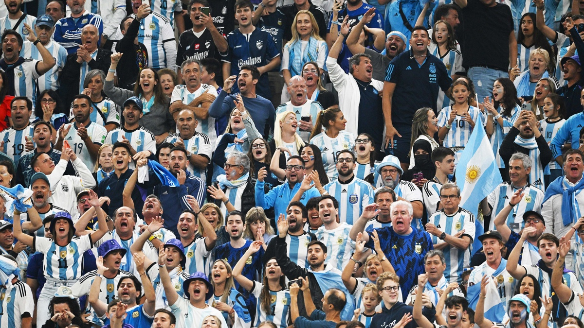 Se espera un recibimiento histórico de la hinchada argentina