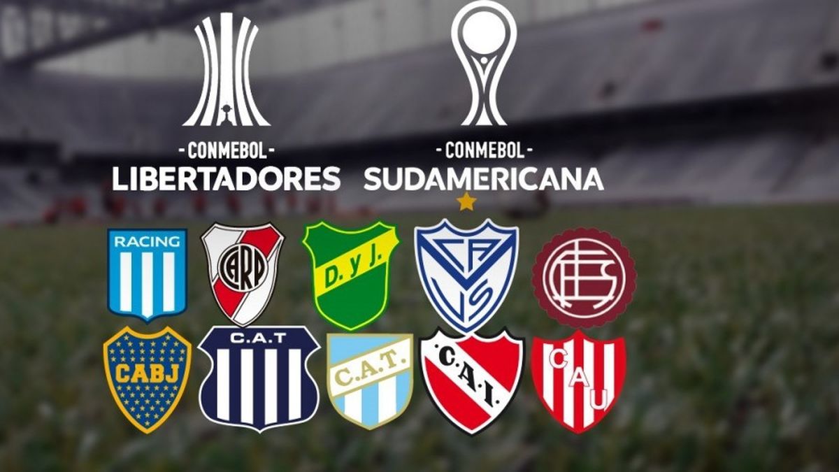 Quiénes jugarán las copas internacionales del año que viene