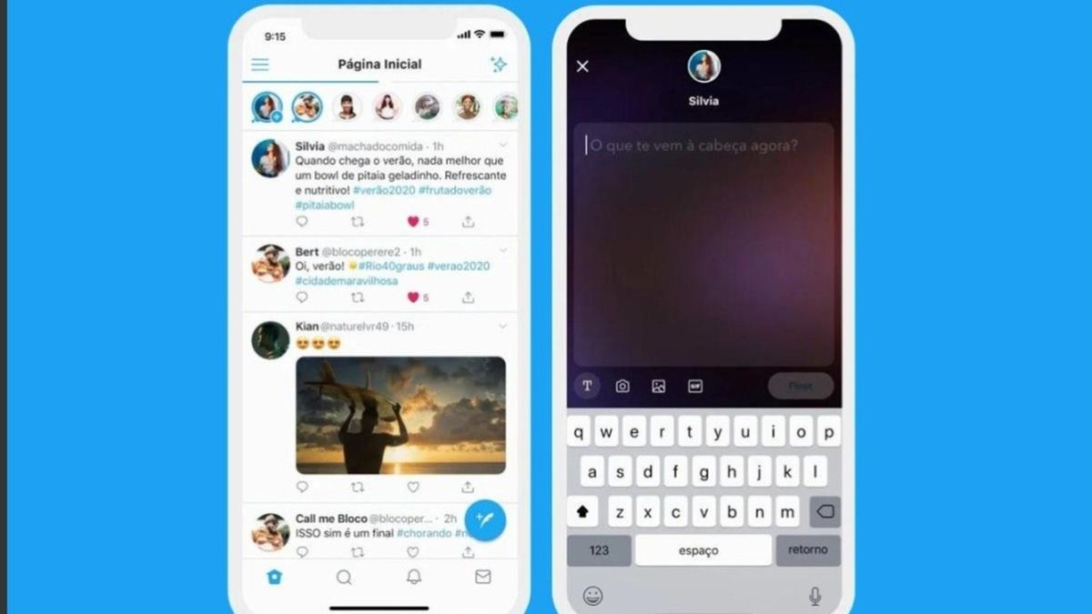 Twitter: fleets, su nueva función, arrancó con el pie izquierdo