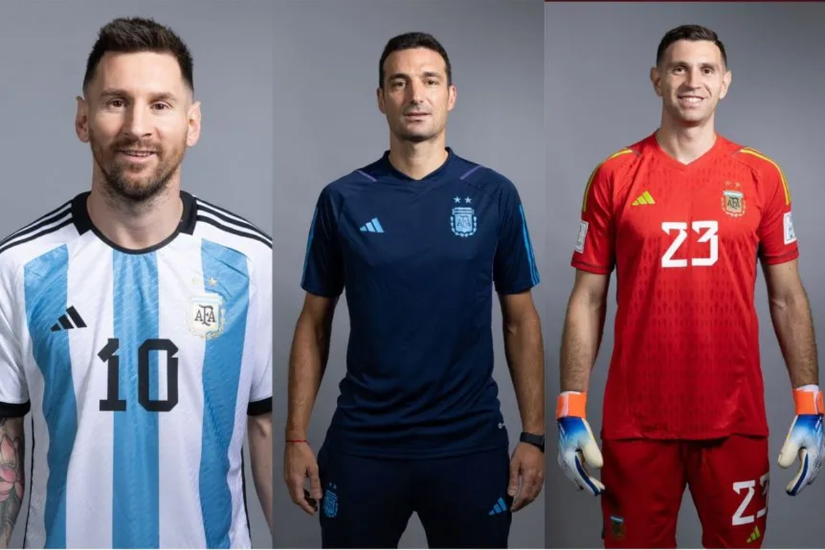 La Selección Argentina realizó la sesión de fotos oficial