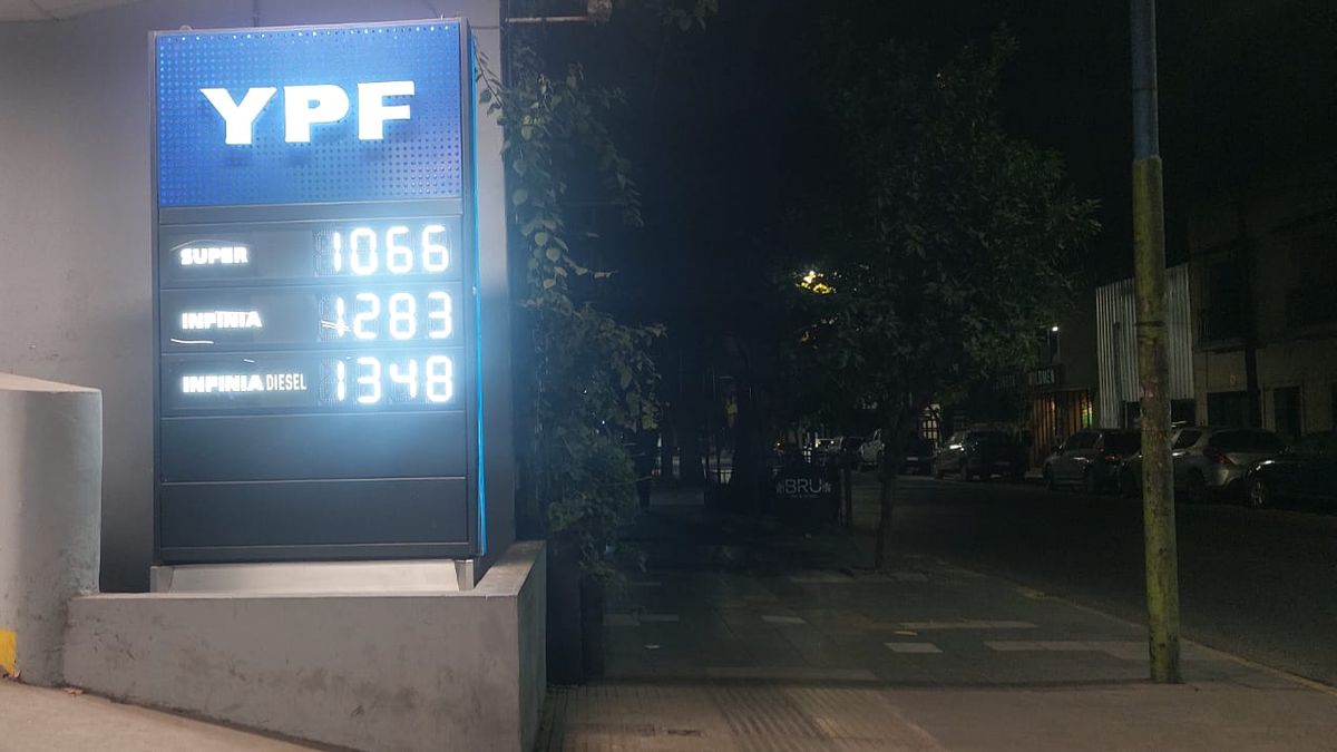 Así quedó el precio de los combustibles de YPF en Tucumán