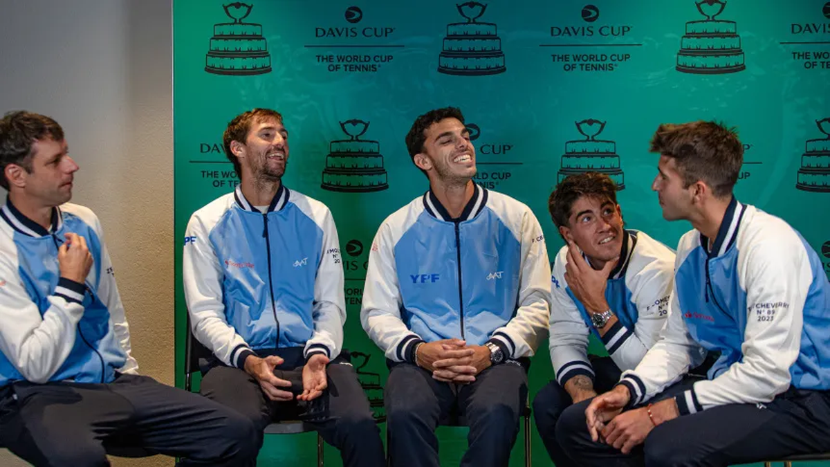Copa Davis: Se definieron los cruces para la serie de Argentina