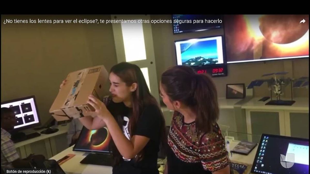 Cómo Hacer Un Proyector Casero Para Ver El Eclipse De Sol Y Evitar