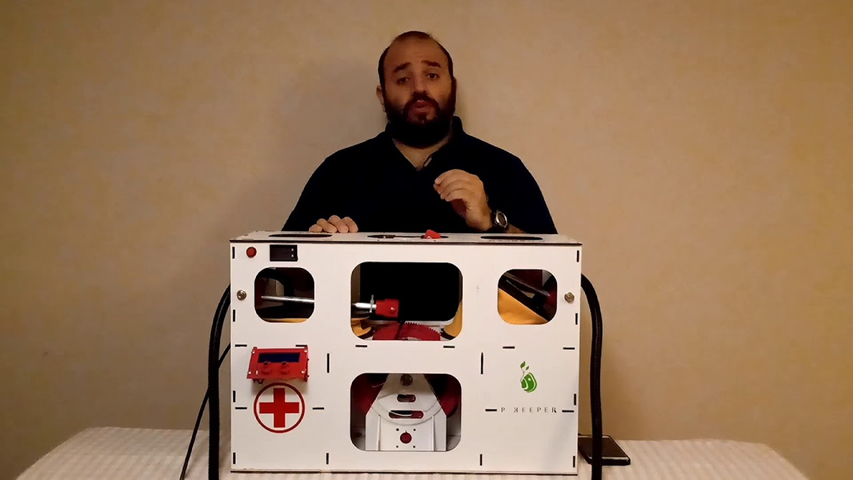 P-Keeper, el protector que buscar enfrentar la pandemia