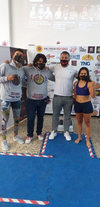 Fátima Juárez representa al MMA tucumano