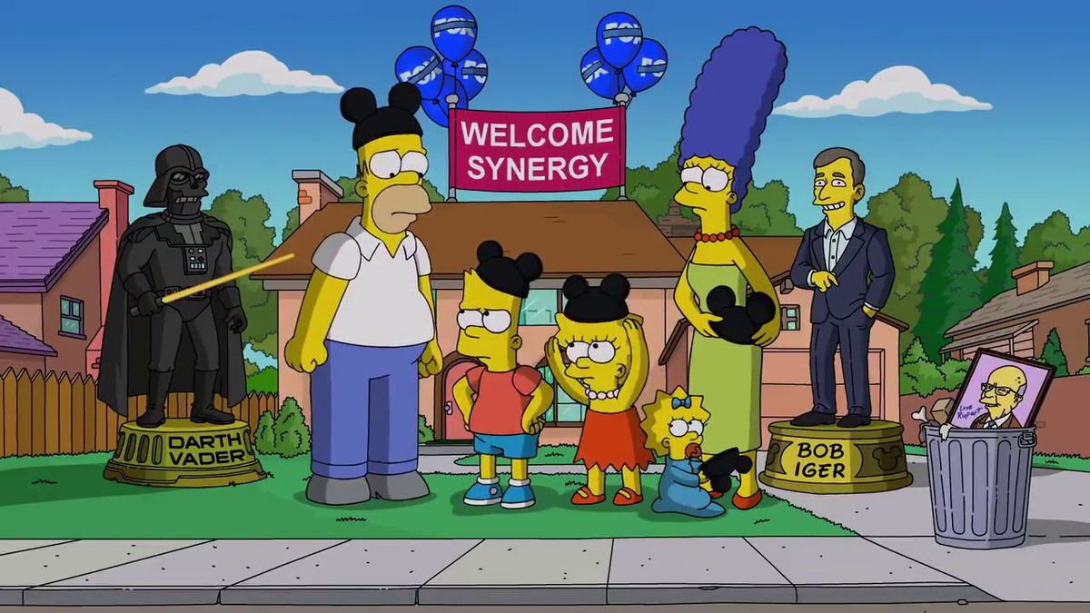 Los Simpson fueron invocados ante la despedida de Fox