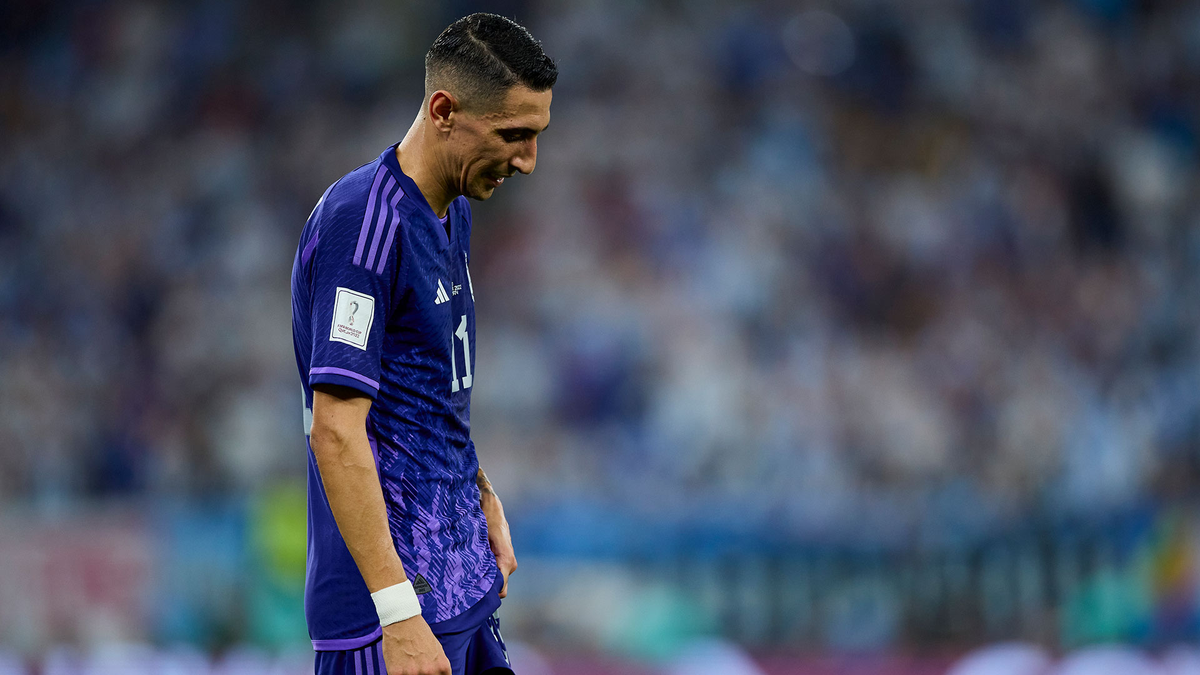 Ángel Di María es duda para los octavos de final
