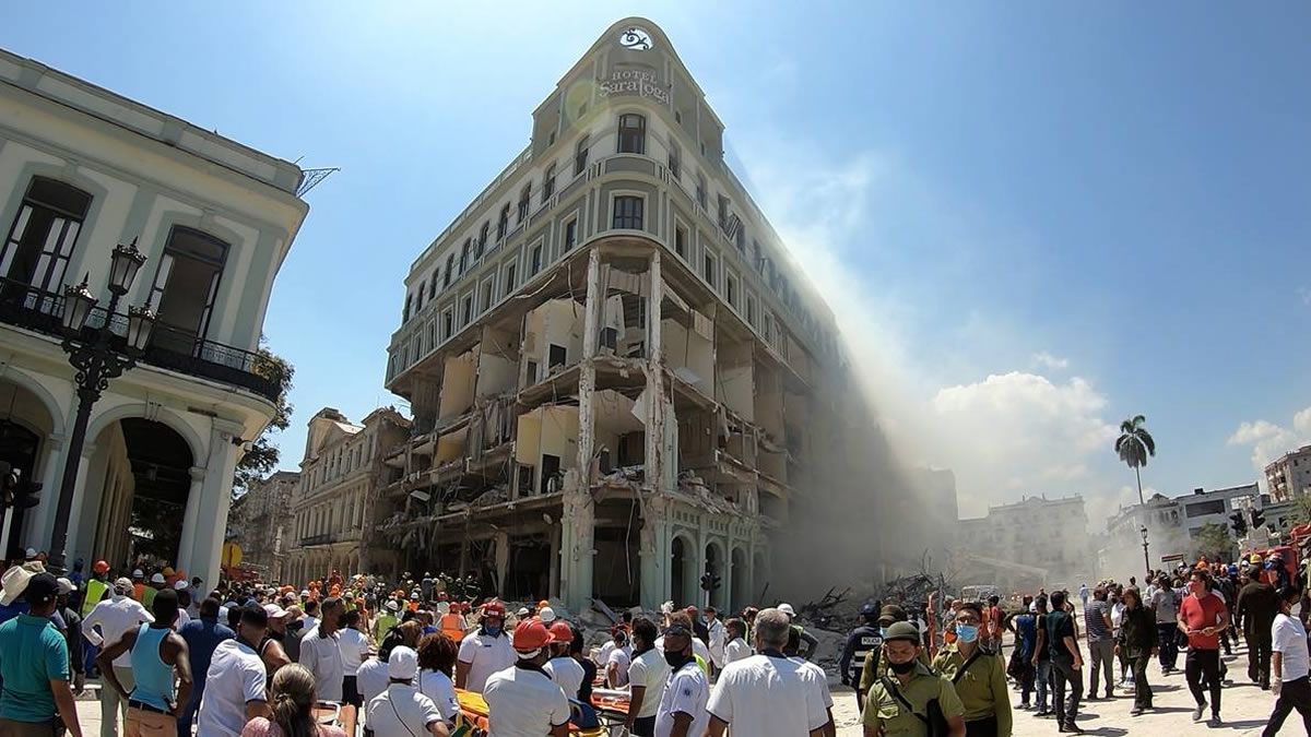 Ya son 22 los muertos tras las explosión en el hotel
