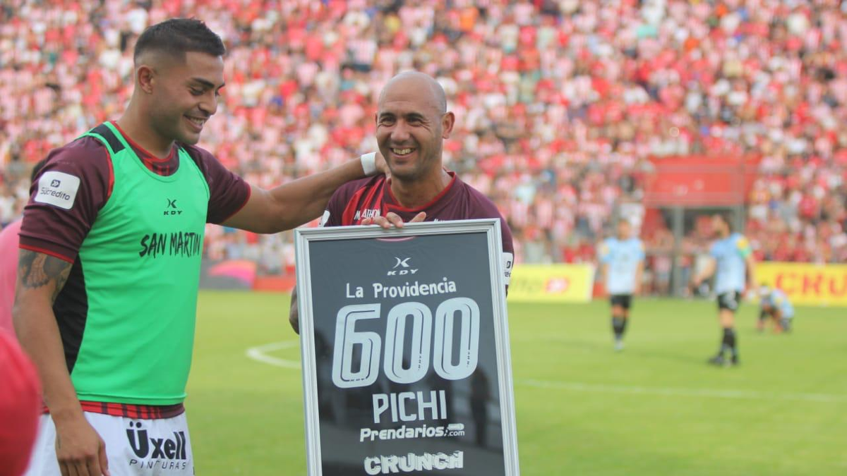 Mercier llegó a los 600 partidos como profesional