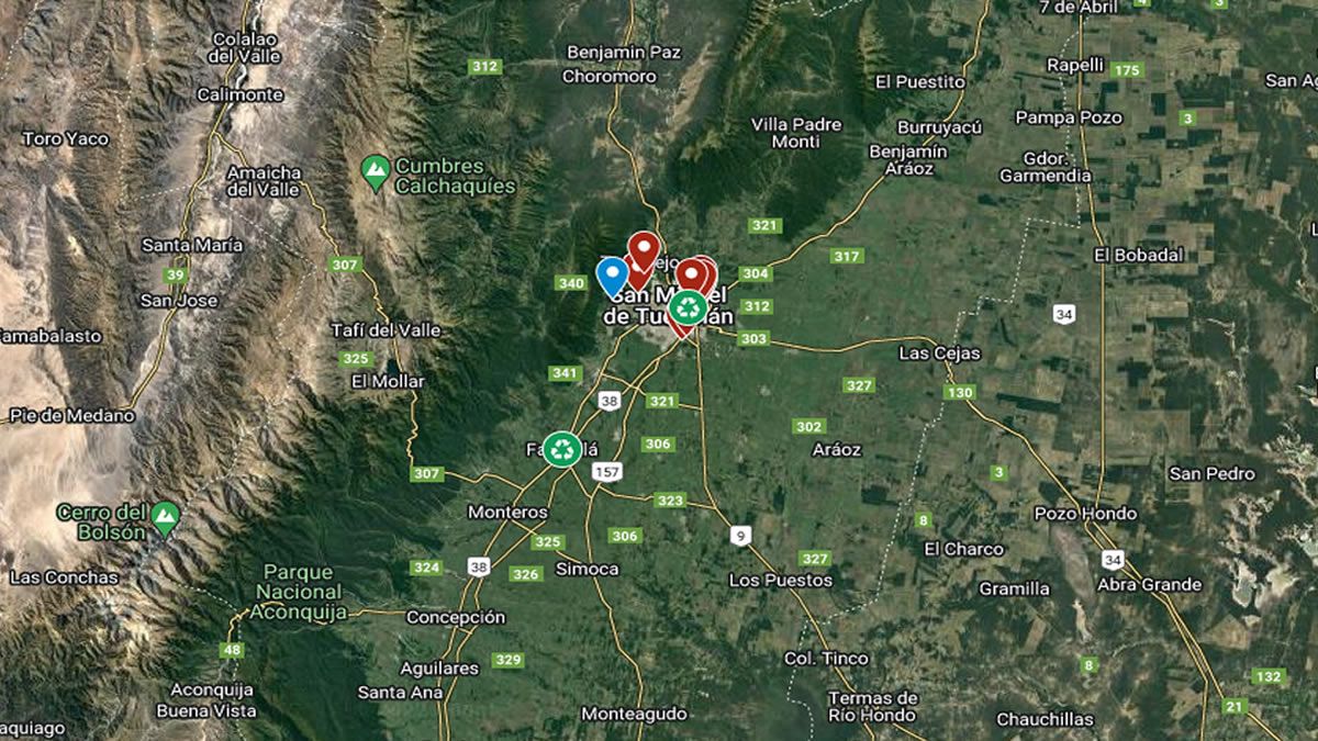 Los mapas interactivos para detectar basurales a cielo abierto