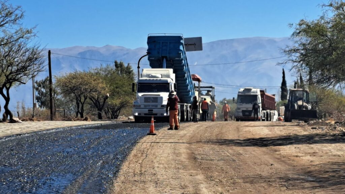 Vialidad Provincial: cómo avanza la repavimentación de un tramo de la ...