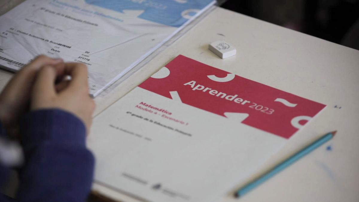 Pruebas Aprender 2023: empeoró el nivel de los alumnos