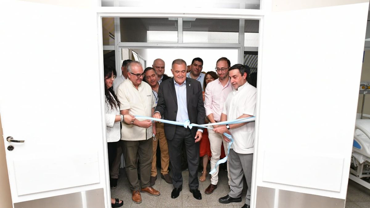 Jaldo dejó inaugurado el nuevo Shockroom del hospital Padilla
