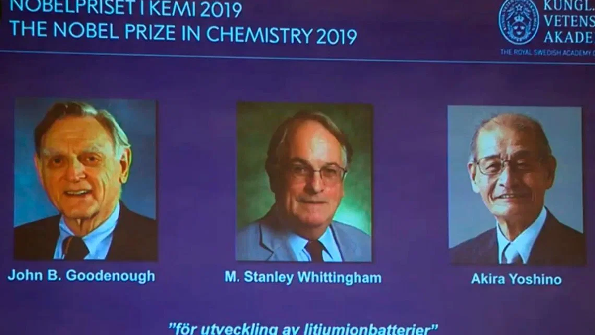 John Goodenough, Stanley Whittingham y Akira Yoshino recibieron el ...