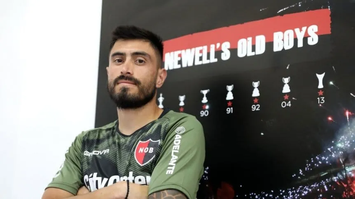 Newells presentó a Lucas Hoyos como refuerzo para Heinze