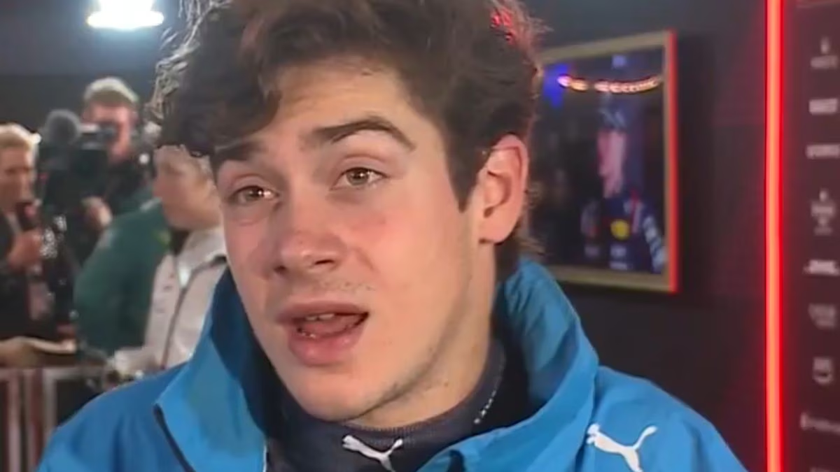 La revelación de Colapinto tras su fuerte accidente en Las Vegas