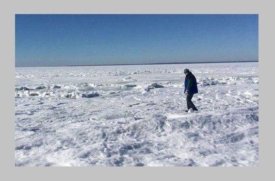 El día que hizo tanto frío que hasta el mar se congeló