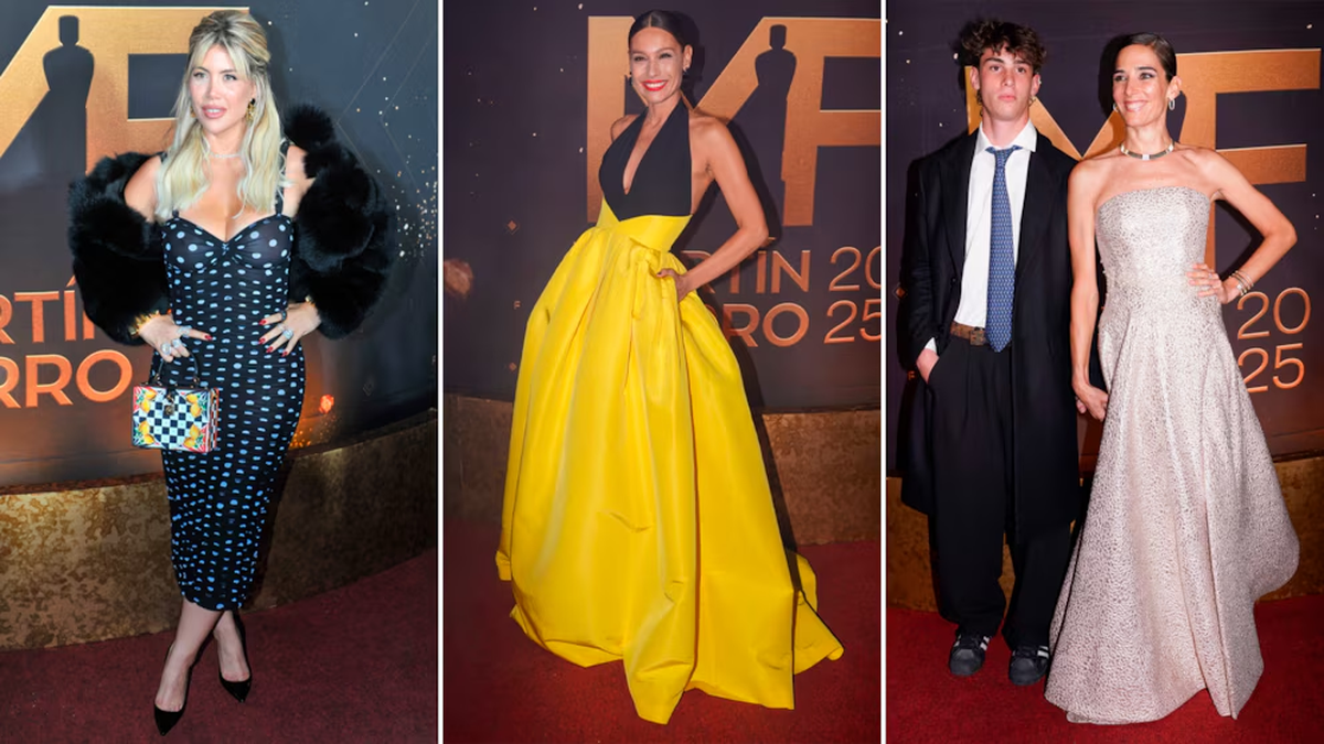 Martín Fierro de Televisión 2025: todos los looks en la alfombra roja